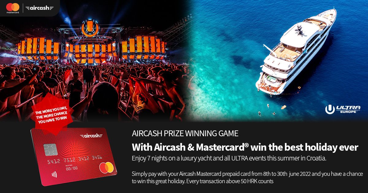 Pay with Aircash Mastercard and win a dream Holiday in Croatia ...